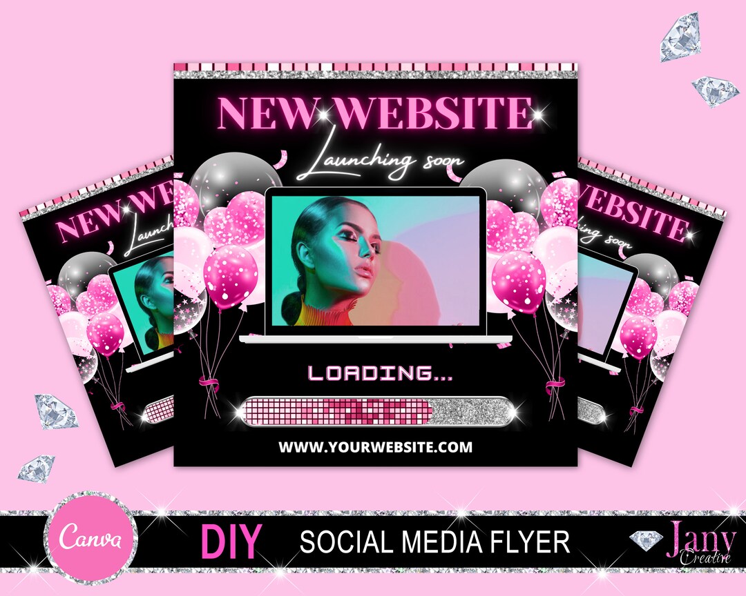 Website Launching Flyer, Website Launch Template, Website Launch Flyer ...