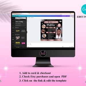 Lash Training Flyer, Lash Class Flyer, Lash Extension Flyer, Lashes ...