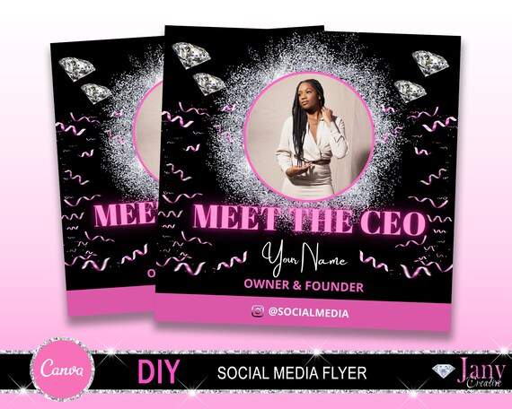 Templates Design & Templates meet the ceo flyer business Business ...