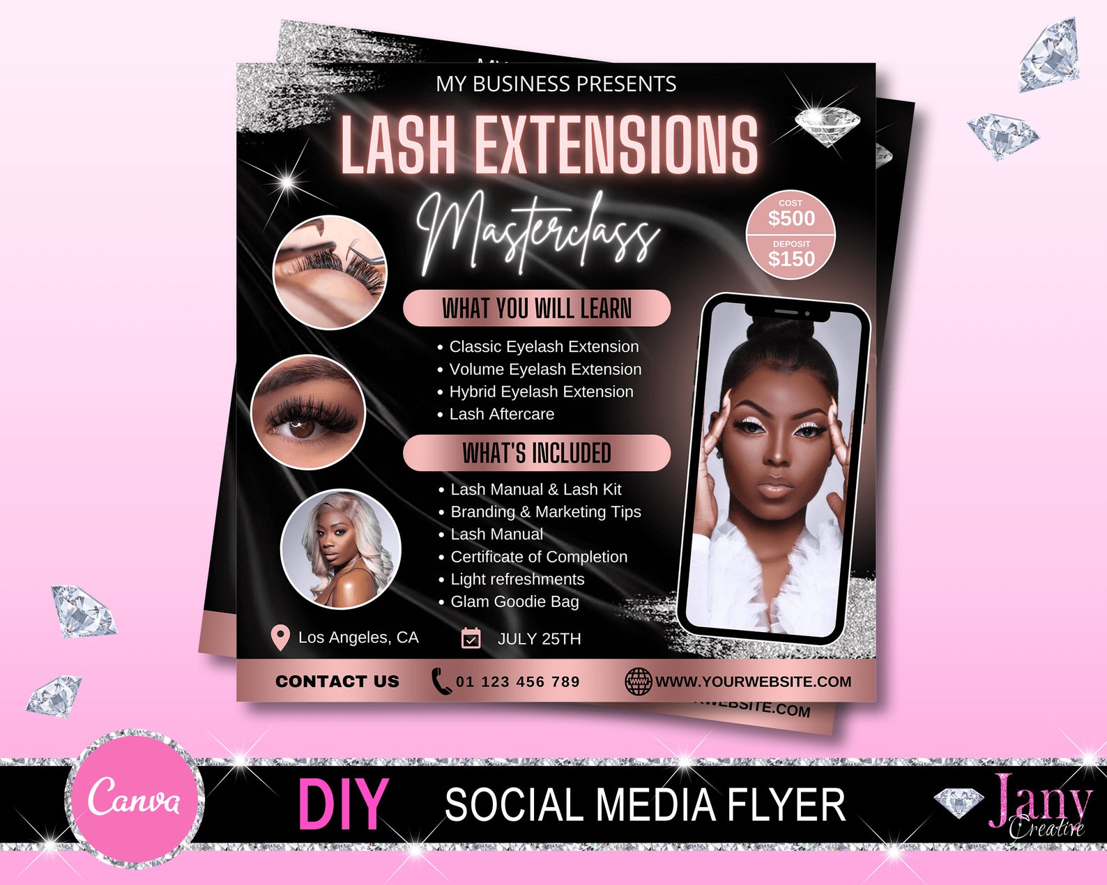 Lash Training Flyer Lash Class Flyer Lash Extension Flyer - Etsy