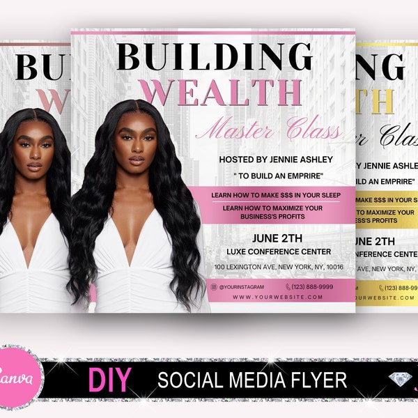 Master Class Flyer - Etsy