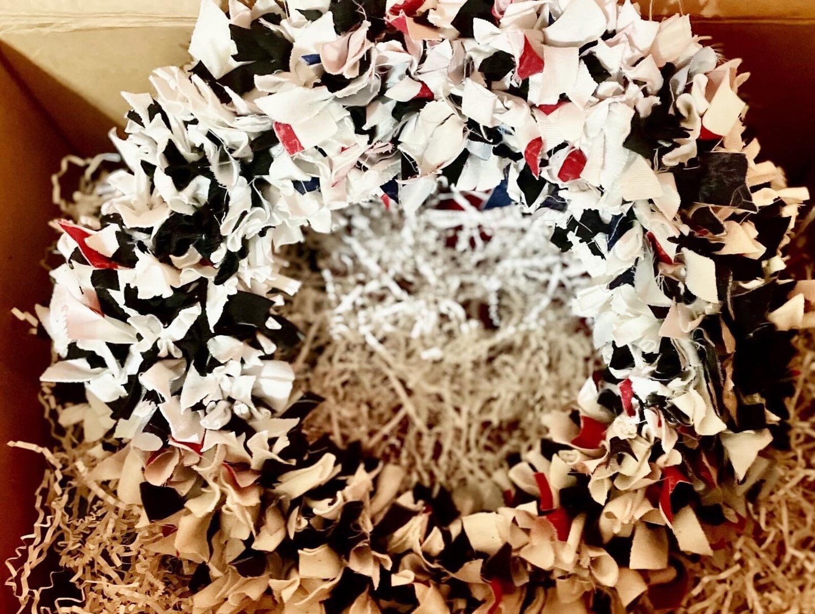 Memory Fabric Wreath - Made With Your Loved Ones Clothing - Etsy