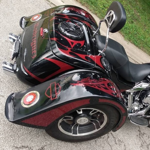 Harley Trike Decals - Etsy