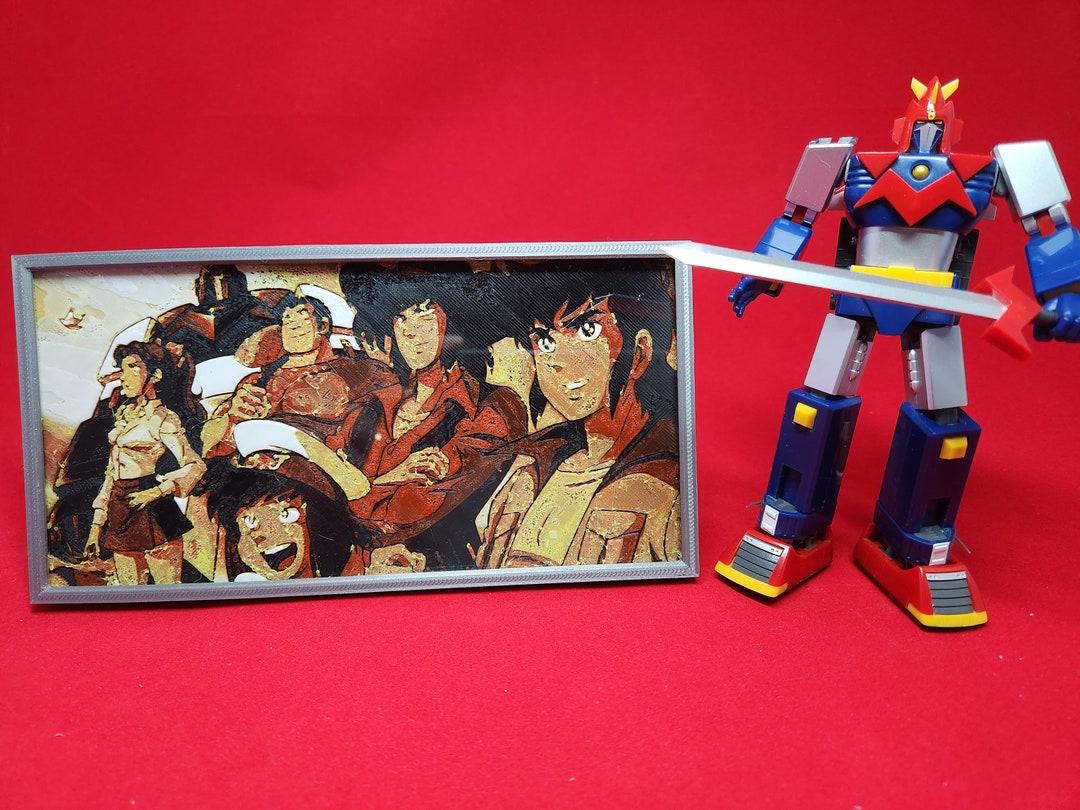 Voltes V 3d Printed Photo - Etsy