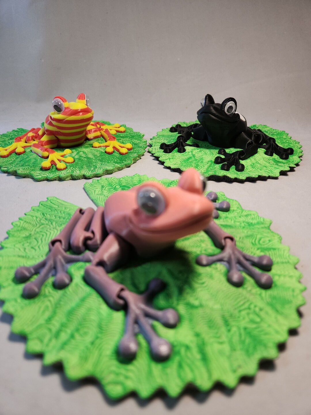 Articulated Magnetic 3d Printed Tree Frog - Etsy