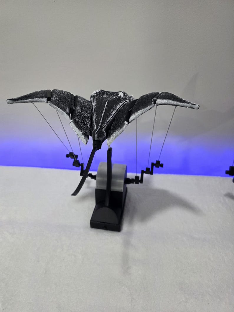 3D Printed Flying Manta Ray - Etsy
