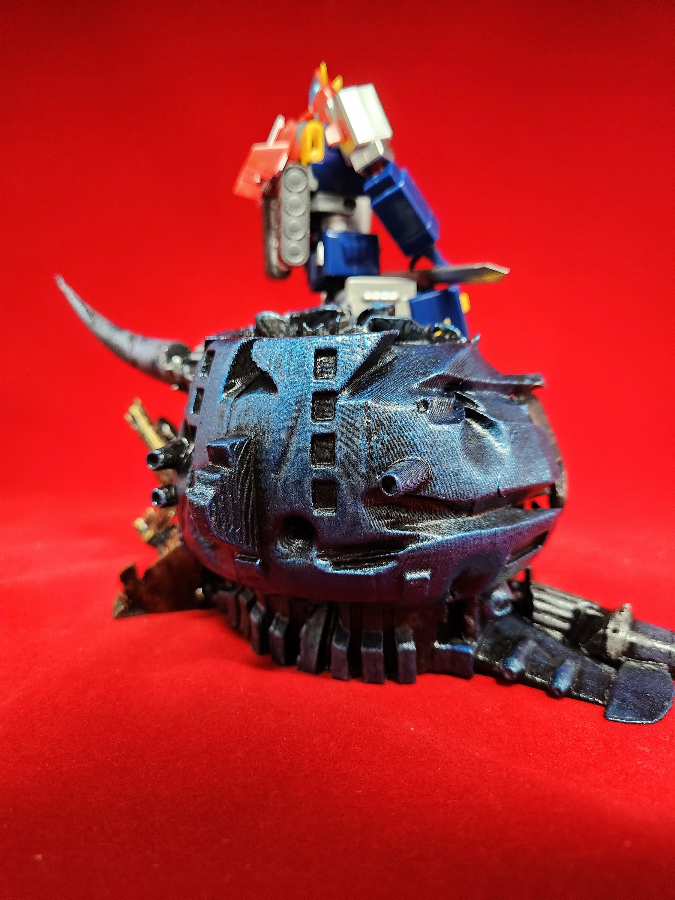 Boazanian Skull Ship Display Base for Voltes V Mini. - Etsy