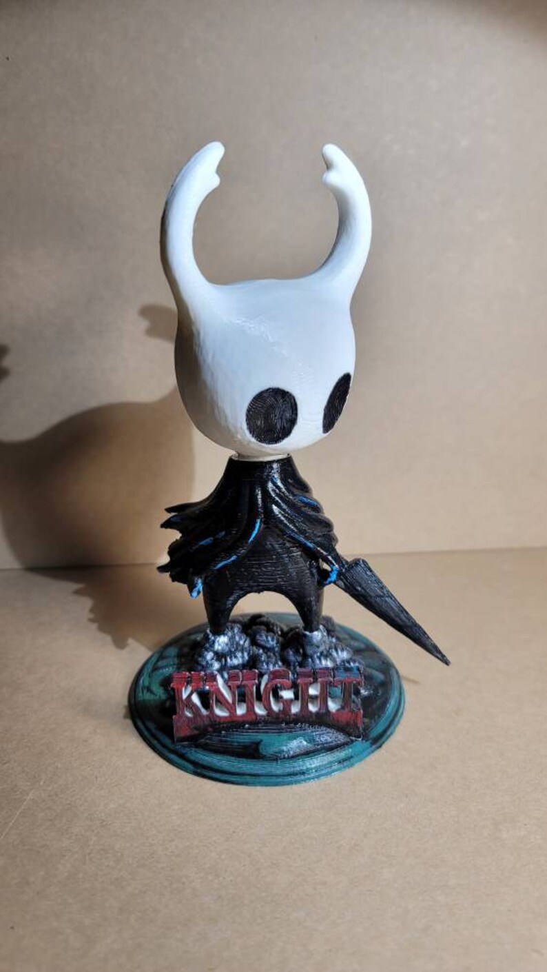 Hollow Knight Figure 3D Printed Articulated Head Hand - Etsy