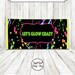 Glow Party Candy Bar Wrapper Glow Party Candy Bar Favor Neon Party ...