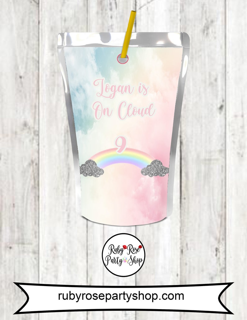 Cloud 9 Juice Pouch- Cloud 9 Custom Juice Pouch- Cloud 9 Juice Label ...
