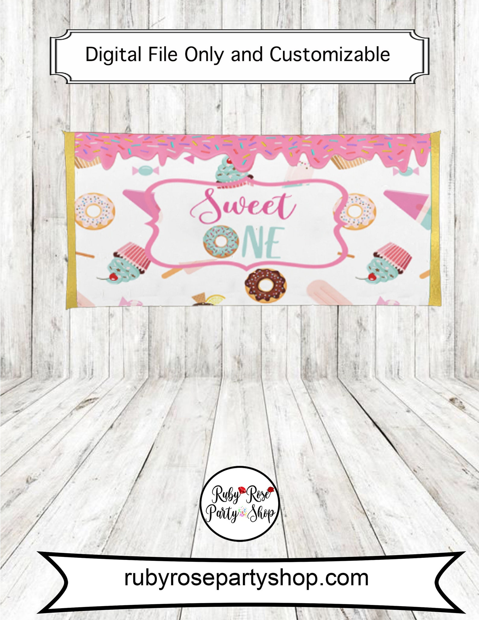 Sweet One Candy Bar Sweet One Candy Wrapper Sweet One - Etsy