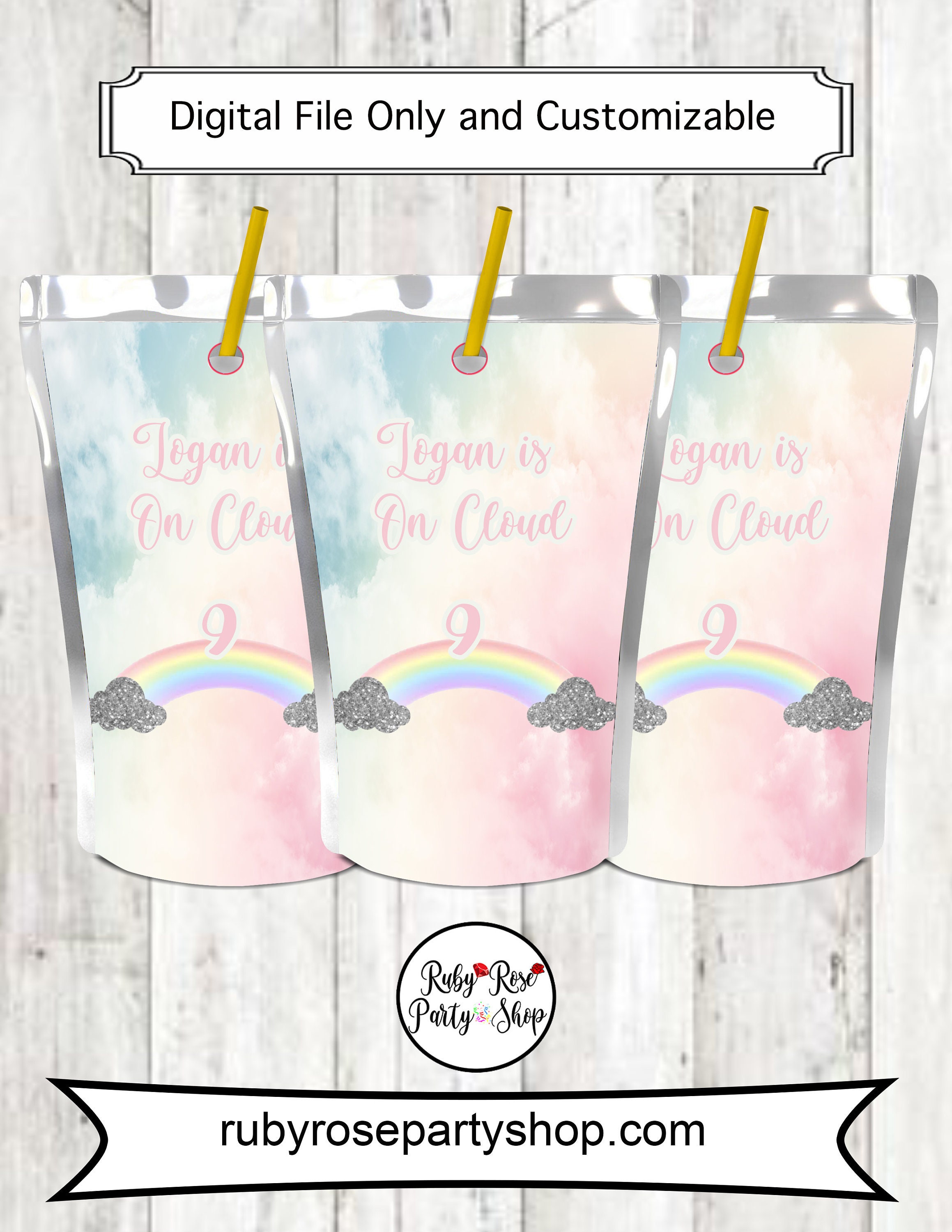 Cloud 9 Juice Pouch- Cloud 9 Custom Juice Pouch- Cloud 9 Juice Label ...