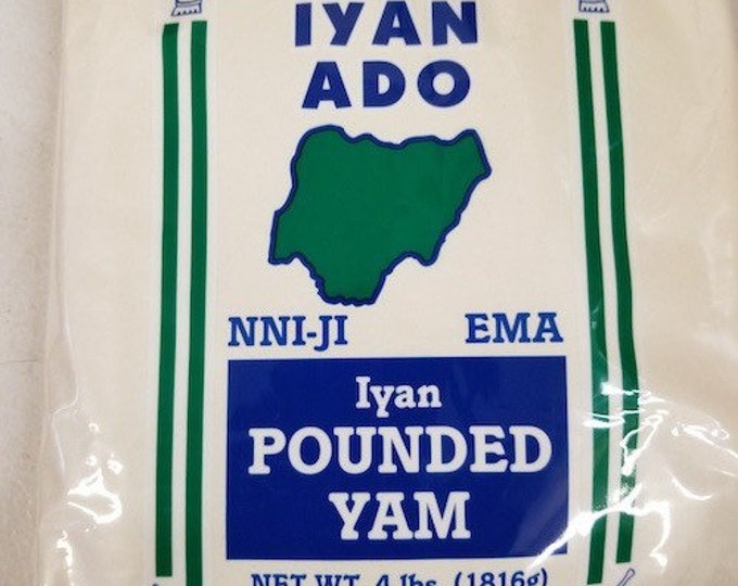 Iyan Ado Poundo Yam- 2lbs and 4 Lbs - Etsy
