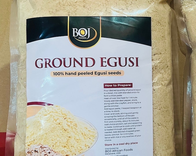 1LB Ground MELON Seed EGUSI Fresh Original Egusi Organic Egusi - Etsy