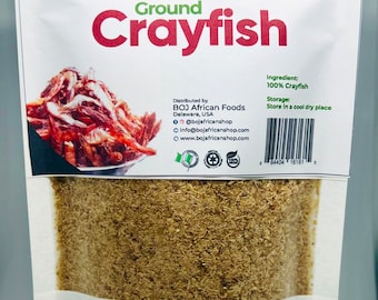 Crayfish (100% Clean Oron Crayfish) Ground or Whole With Free Shipping ...