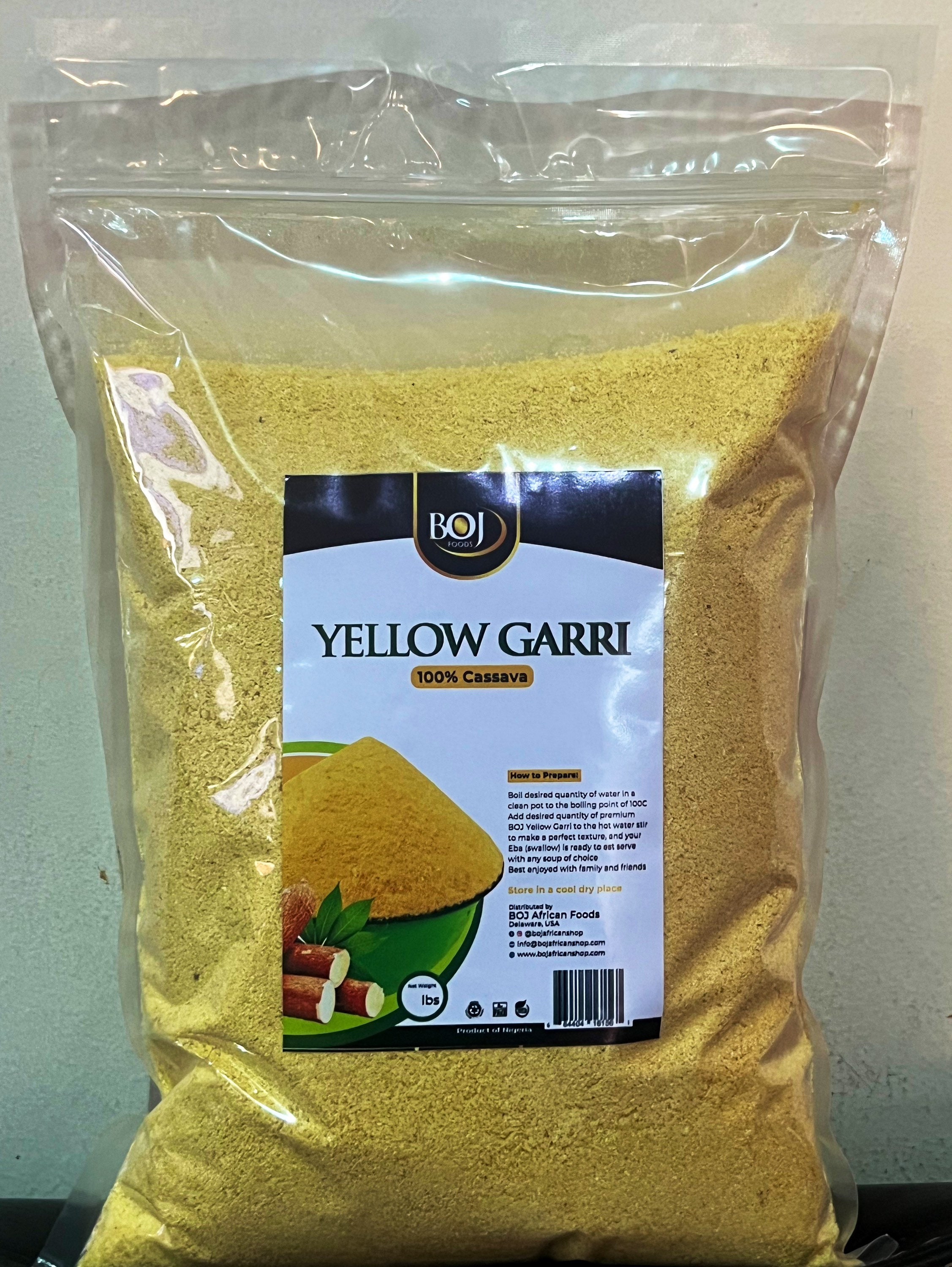 Yellow Garri -4lbs-10lbs (free Shipping) - Etsy