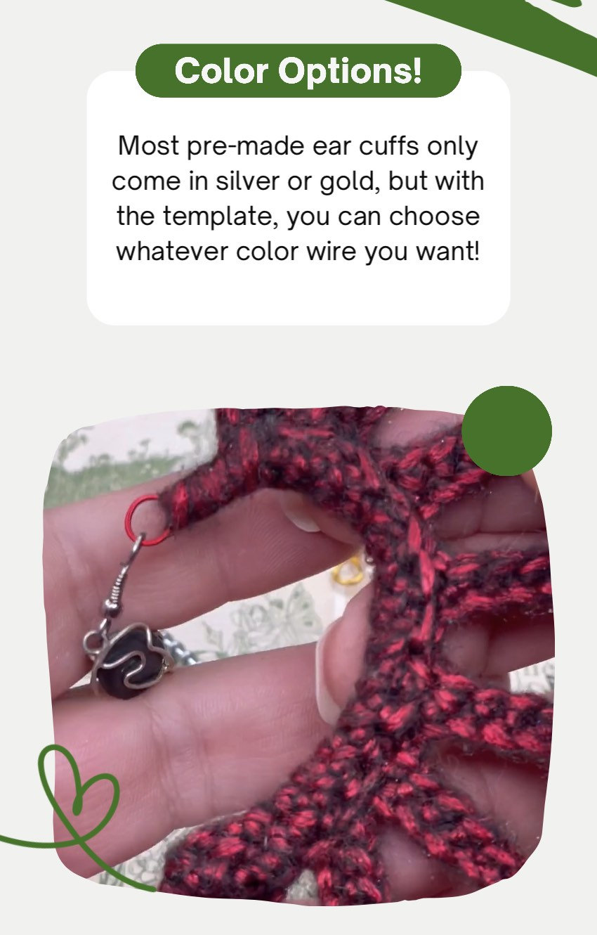 Ear Cuff Template Make Your Own Earcuff Base Wire Wrapped - Etsy