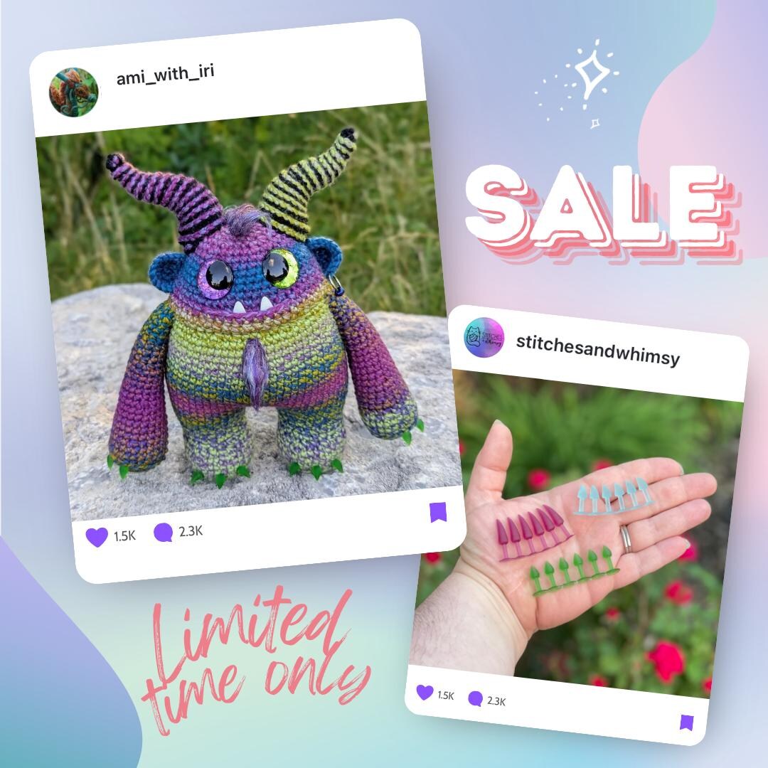 SALE: Color Claws for Amigurumi, Dragon Claws, Claws for Crochet, Claws ...