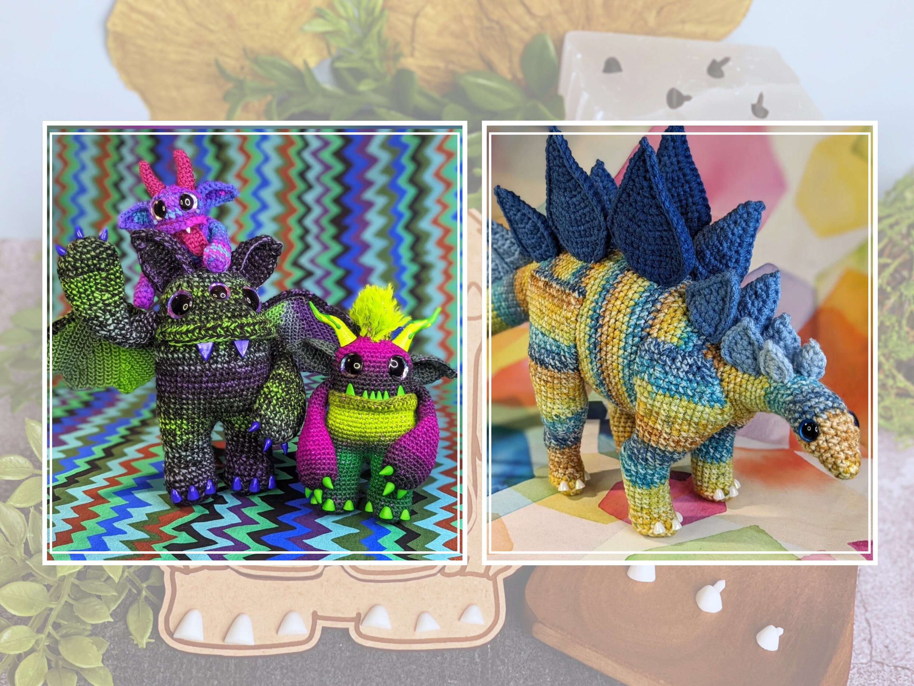 Monster Claws for Amigurumi, Elephant Claws, Claws for Crochet, Claws ...