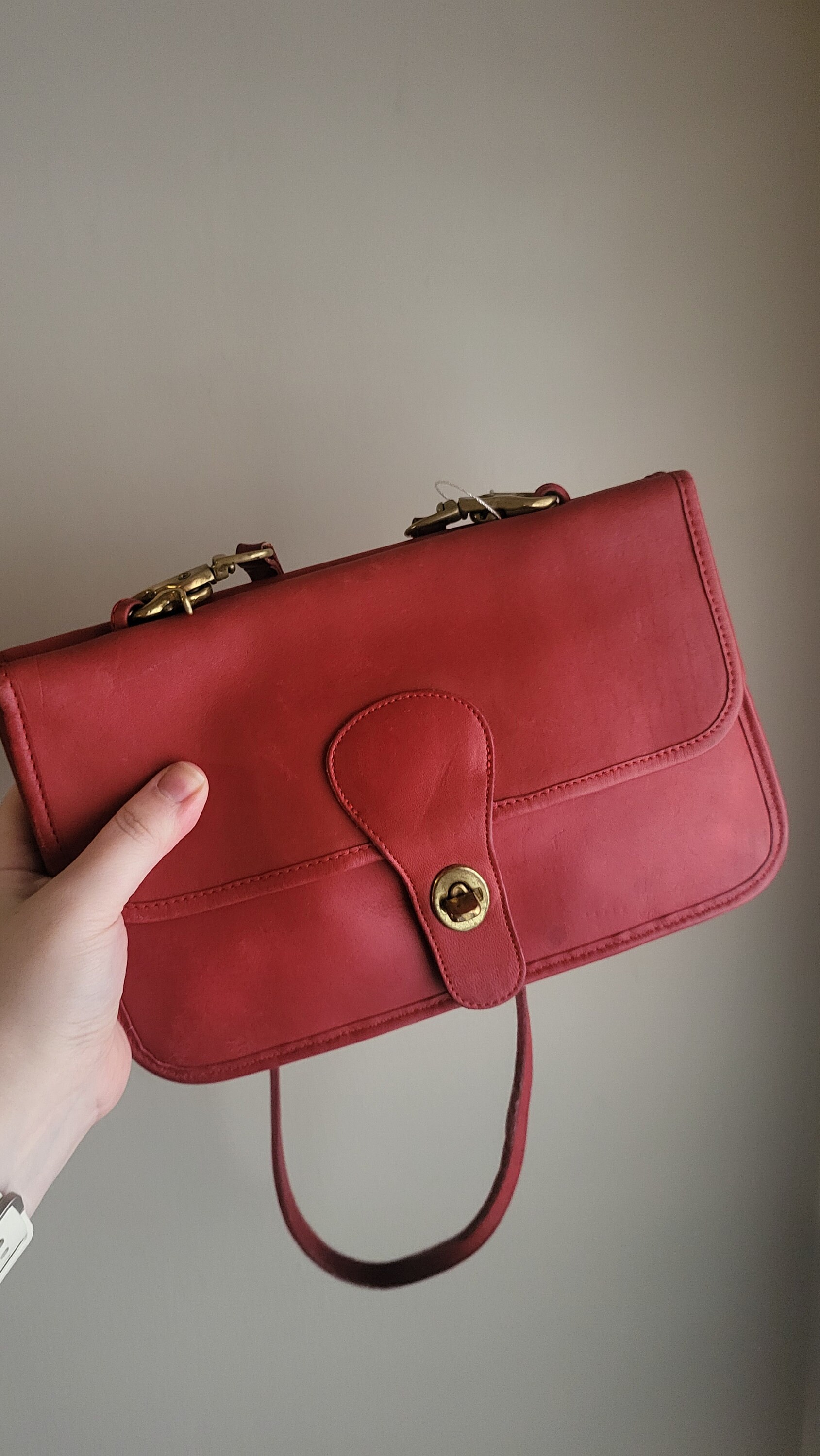 RARE! Bonnie Cashin Twin Clutch Turnlock - 1970s Collector's Coach Bag ...