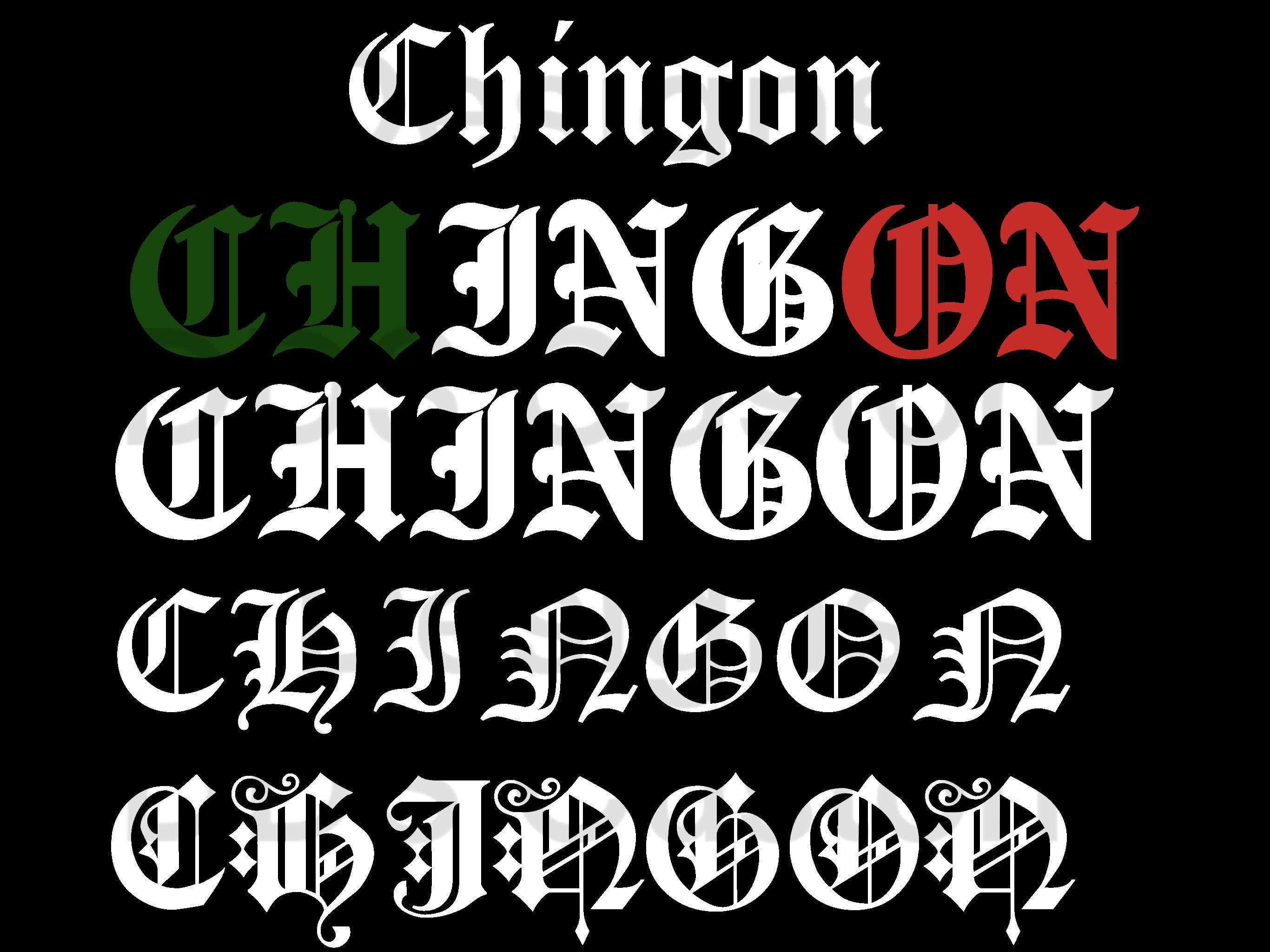 Chingon Svg Sublimation - Etsy