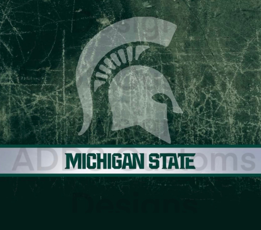 Msu Michigan State Png 20oz - Etsy