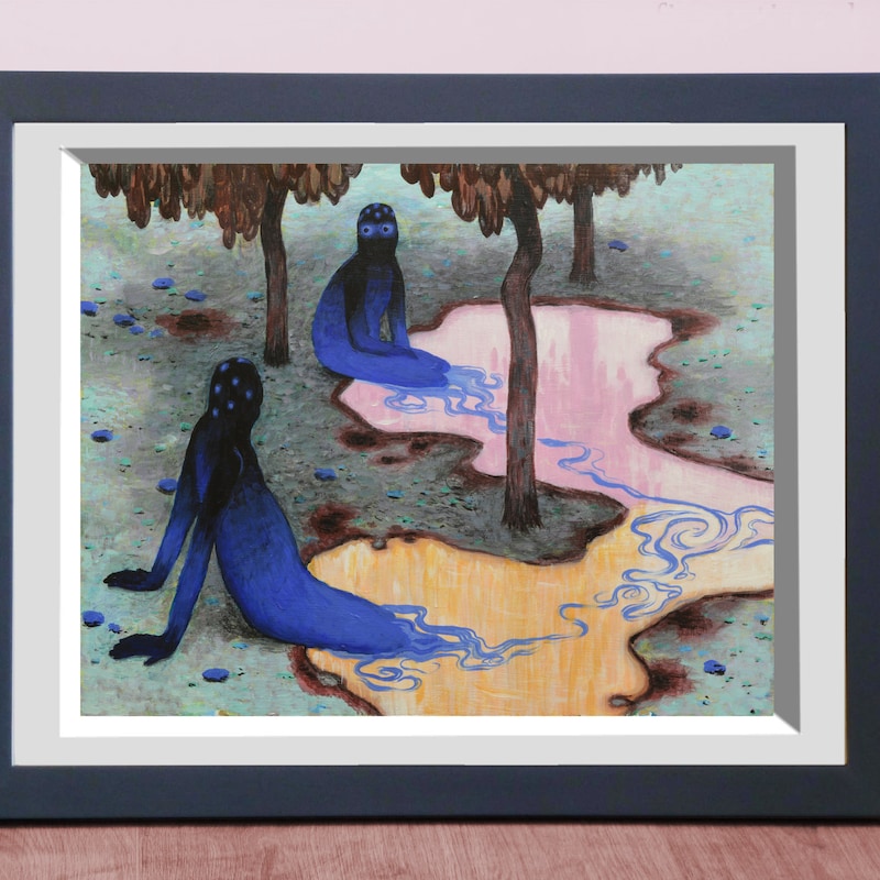 Creepy Surreal Paintings - Etsy