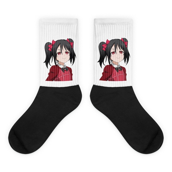 Cute Anime Girl Socks - Etsy