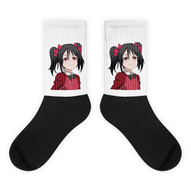 Anime Girl Socks - Etsy