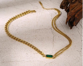 Emerald Chain | Etsy