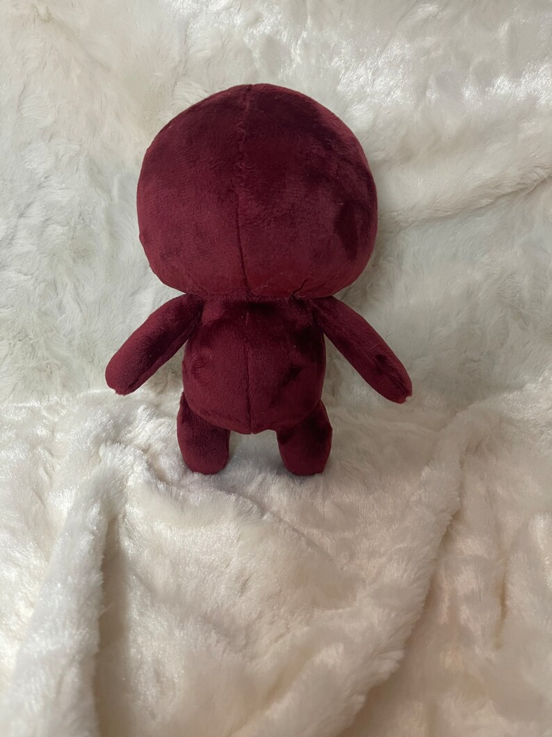 Stitched Maroon Plague Plush - Etsy