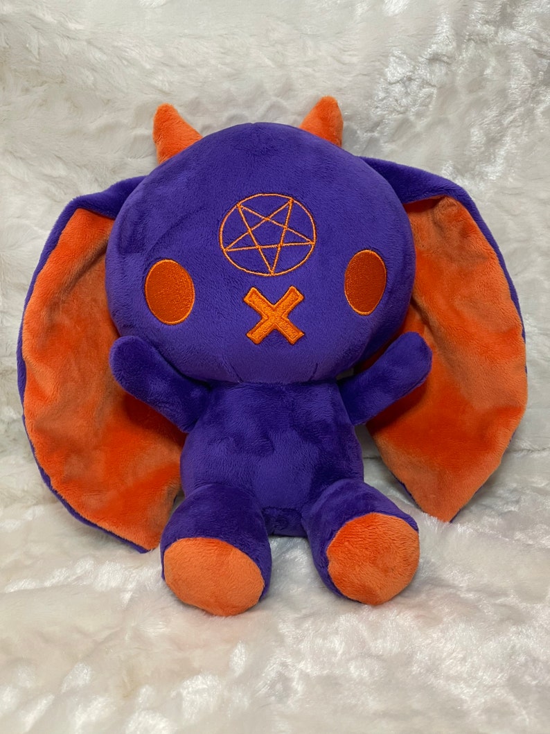 Purple Demon Bunny Plush - Etsy