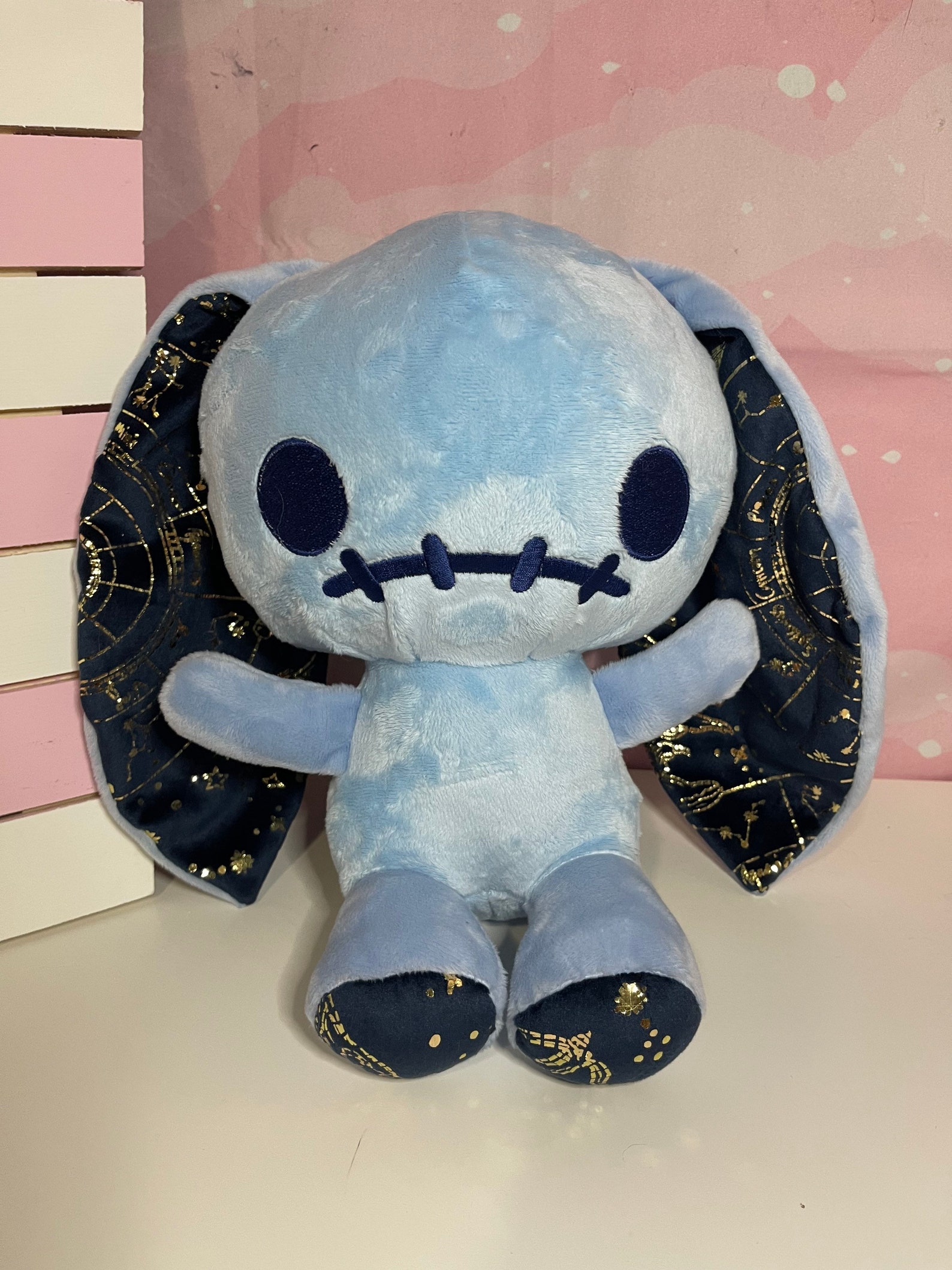 Blue Celestial Zombunny Plush - Etsy