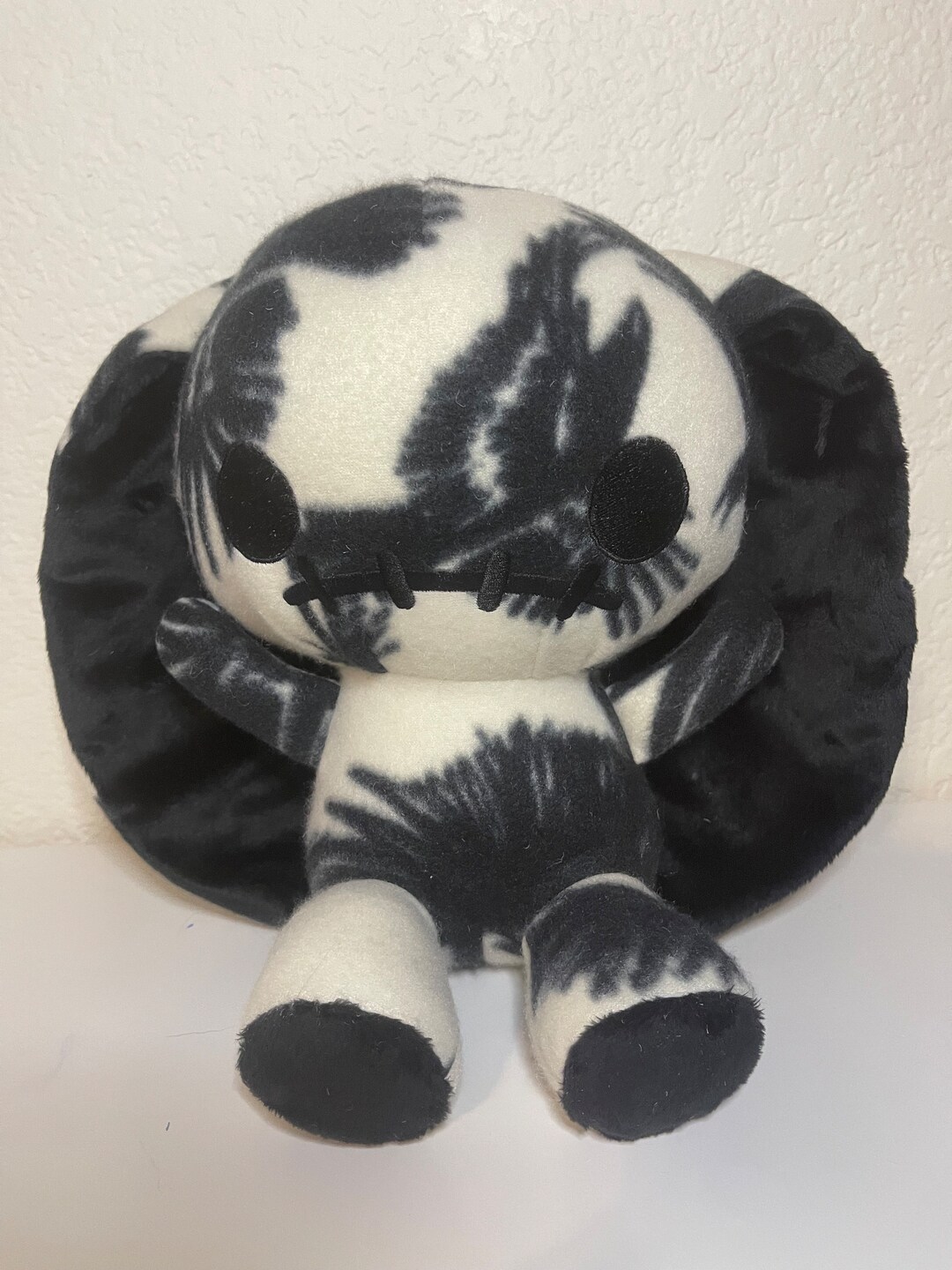 Raven Zombunny Plush - Etsy