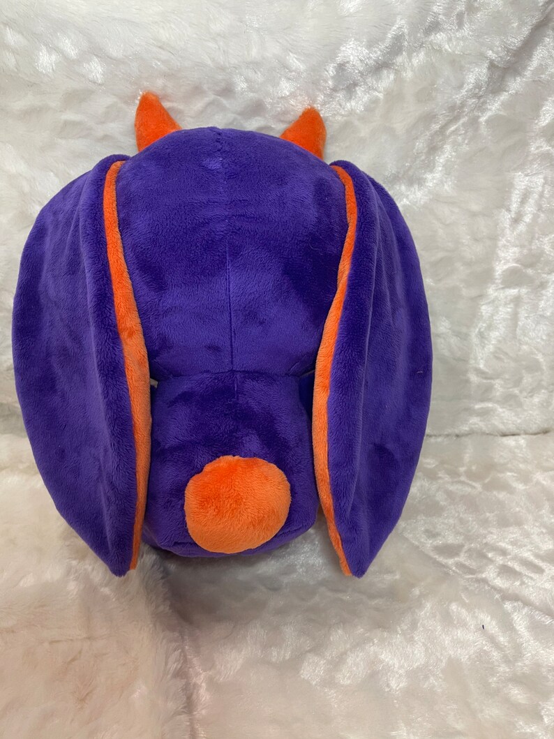 Purple Demon Bunny Plush - Etsy