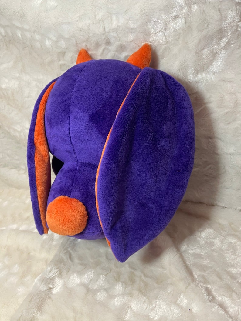 Purple Demon Bunny Plush - Etsy