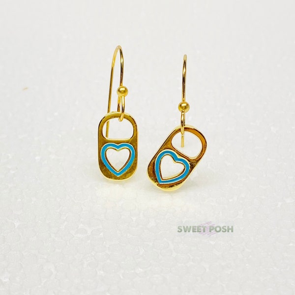 Tab Earrings - Etsy