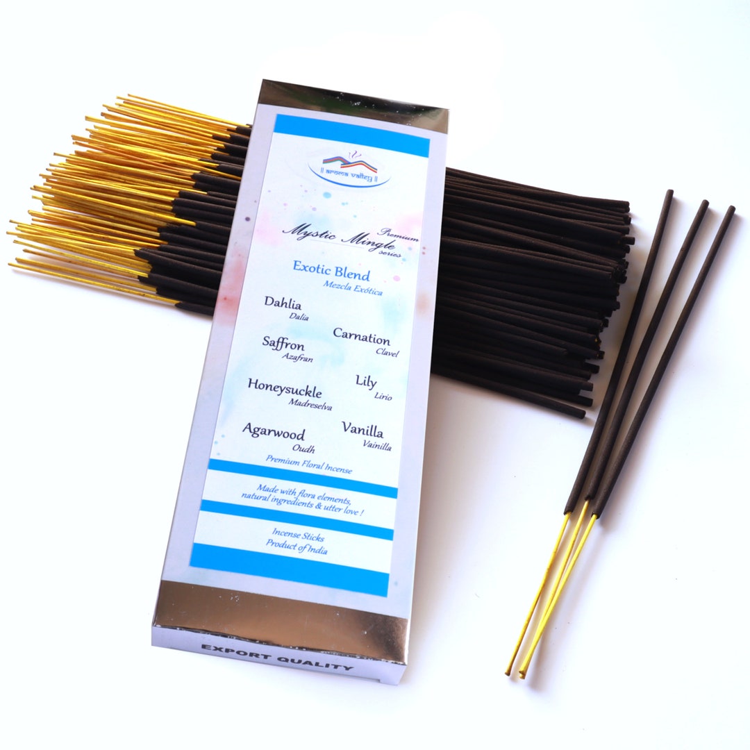 Exotic Blend Incense Sticks / Artisan Blend Premium Incenso immerso a ...