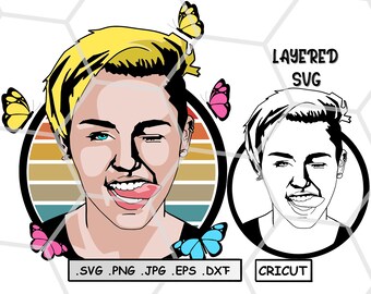 Miley Cyrus Png | Etsy