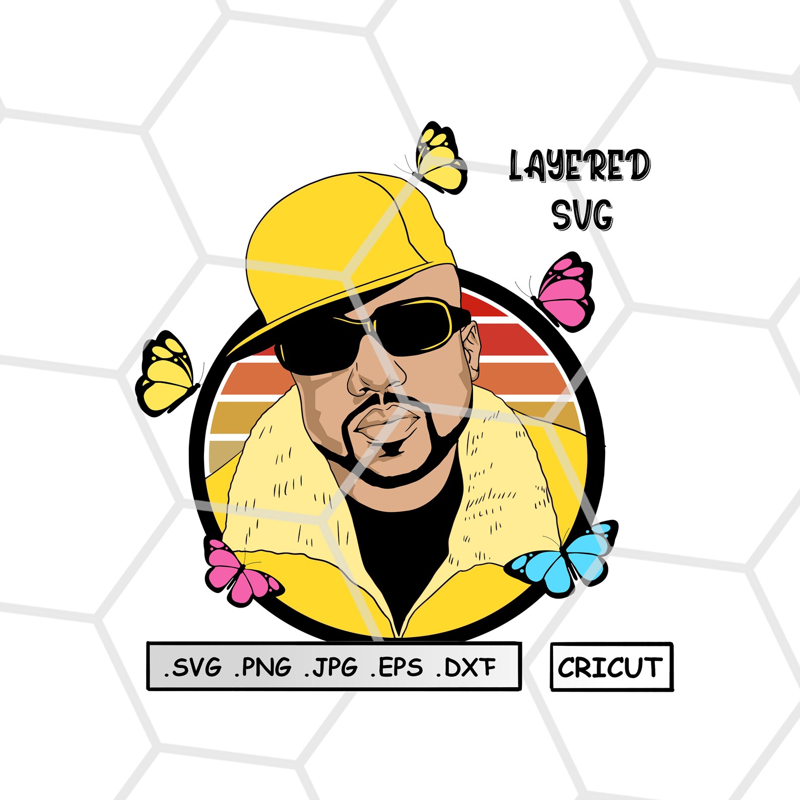 Layered Ugk Bun B Svg Rap Svg Rappers Svg Print Tshirt Design | Etsy