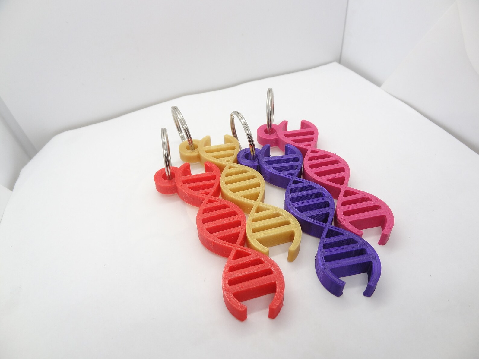 DNA Keychain 3D Printed | Etsy