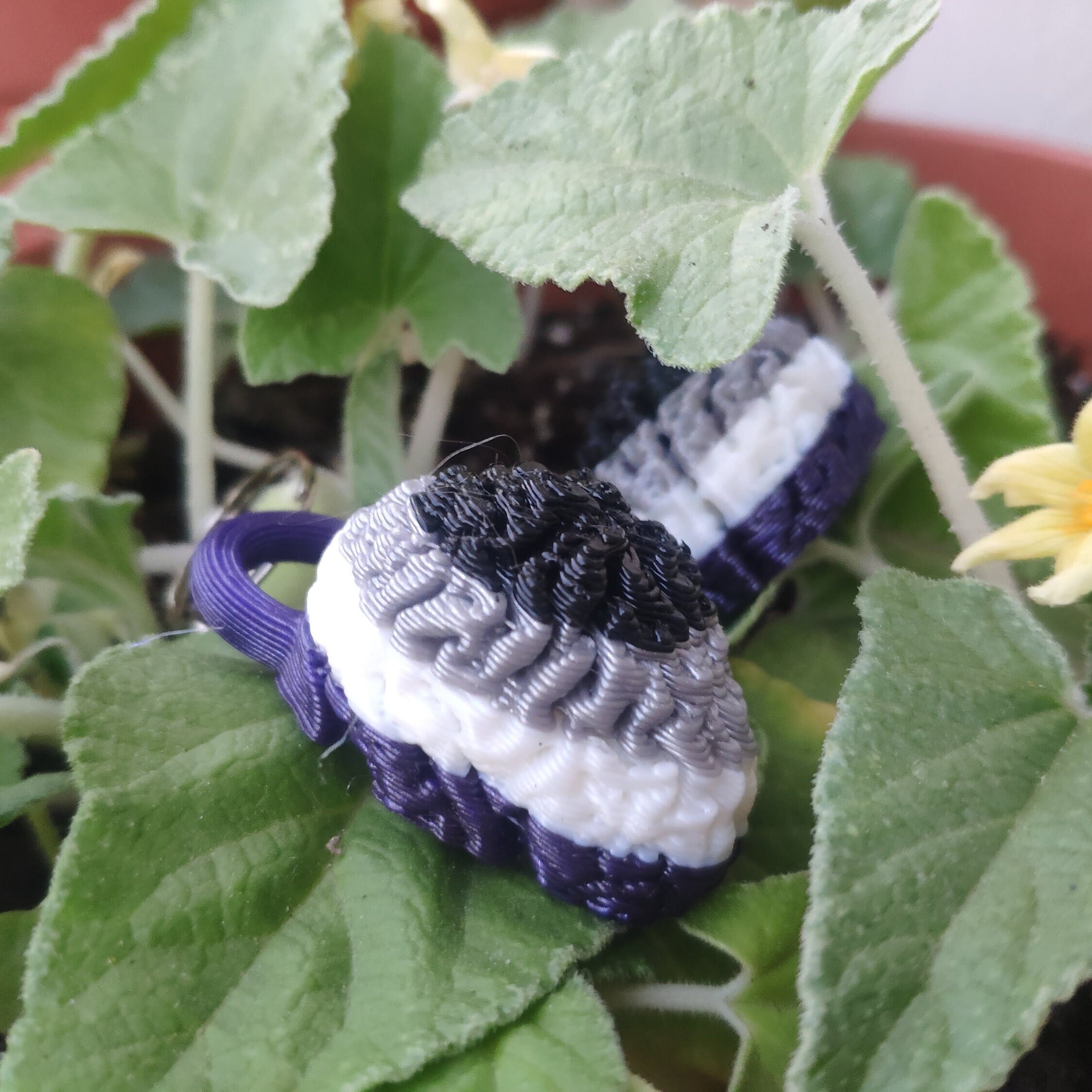 Queer Brain Keychain 3D Printed - Etsy