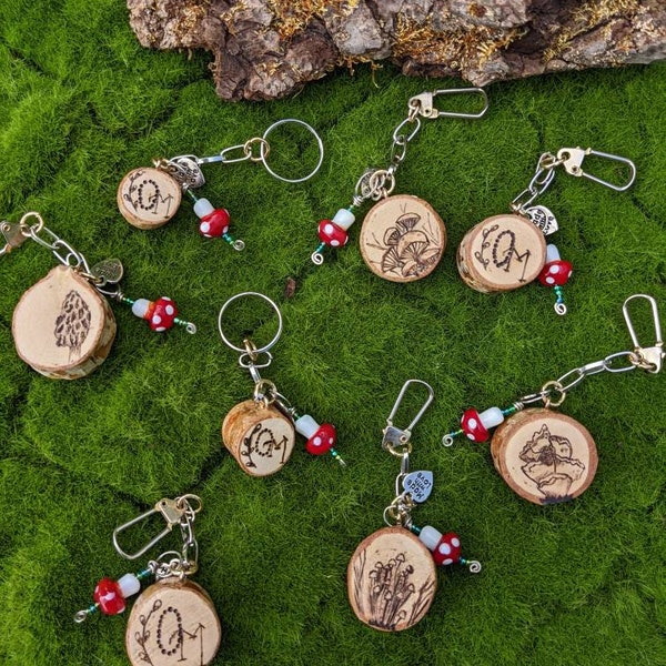Wood Burned Keychain - Etsy