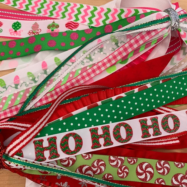 Christmas Hair Streamers - Etsy