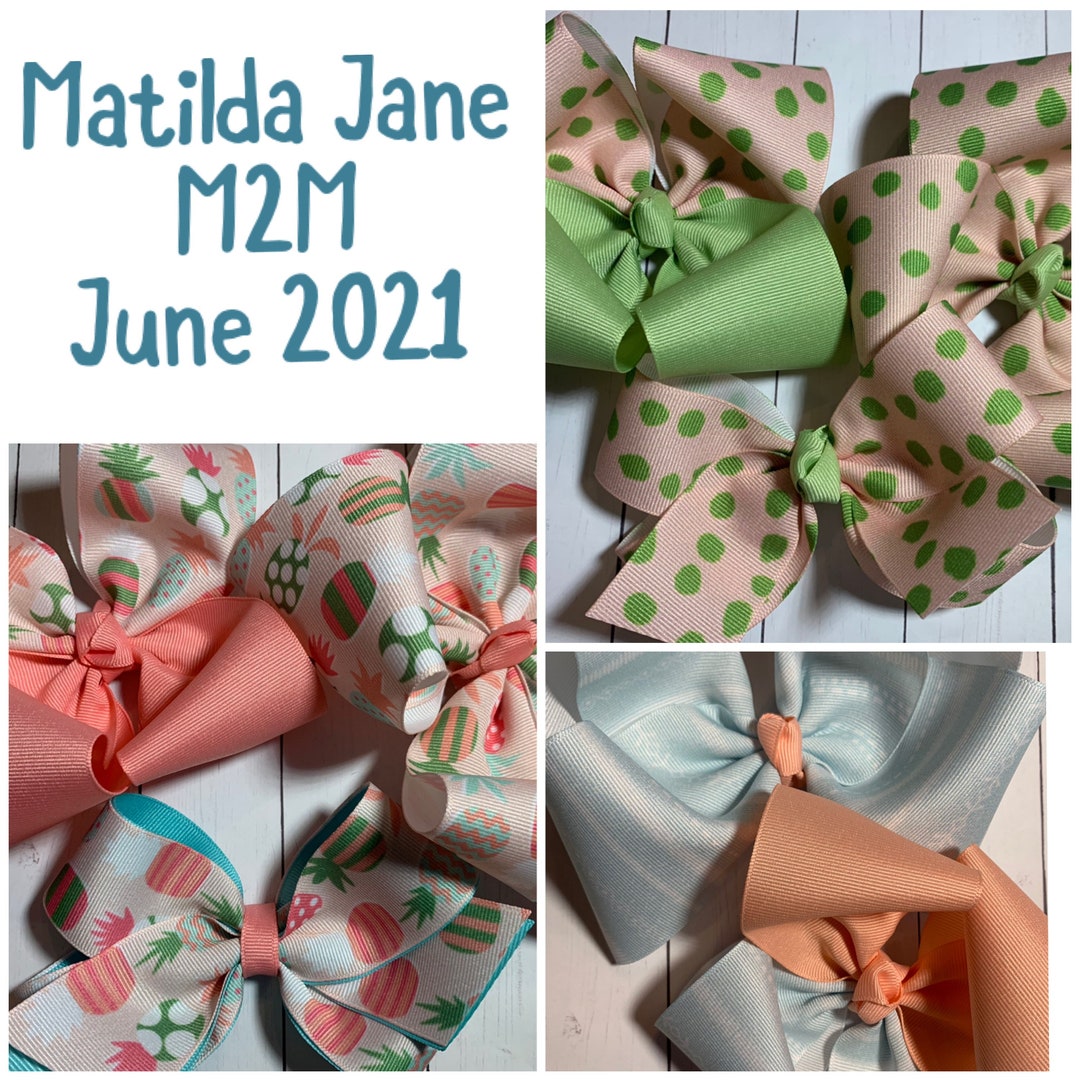 Matilda Jane Matching Hairbows - June 2021 Release, MJ M2M Bows ...
