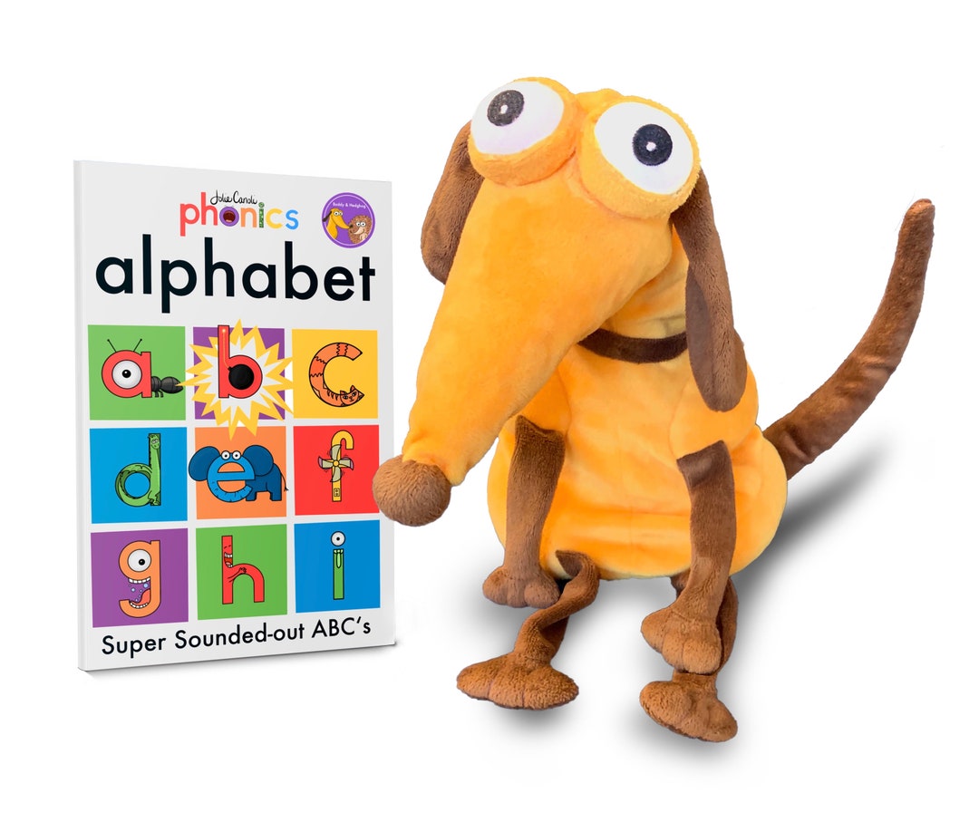 Phonics Book & Character Hand Puppet - Etsy