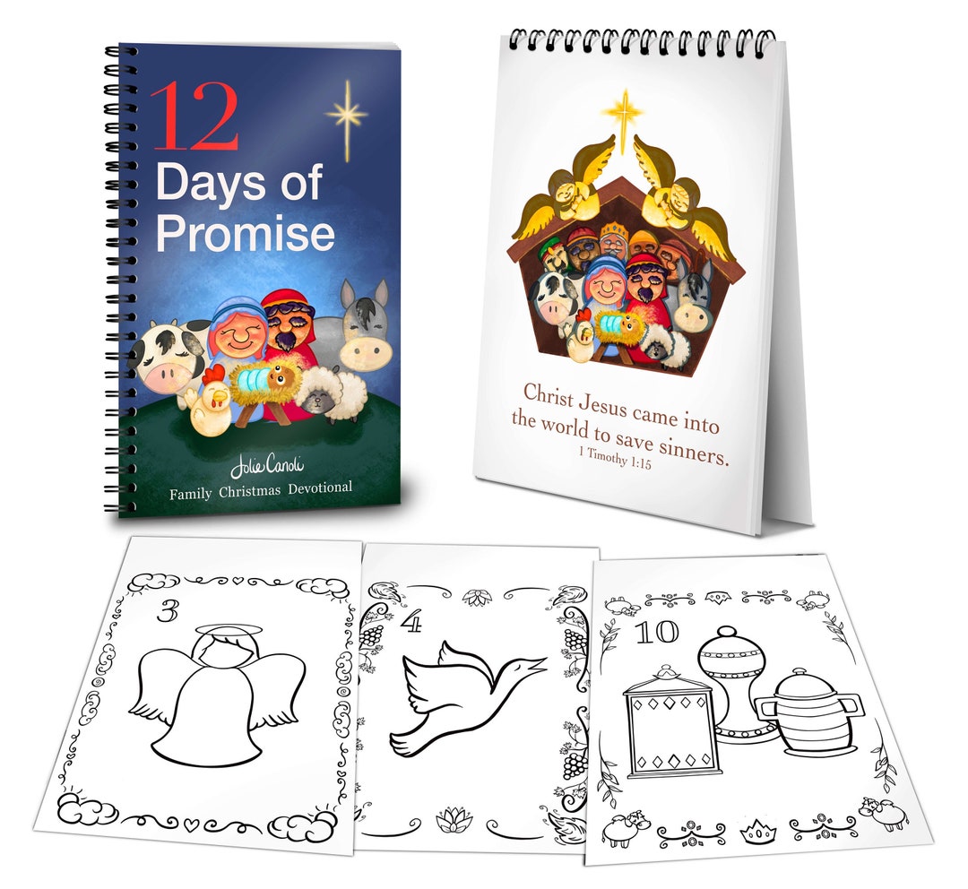 12 Days of Promise: Family Christmas Devotional Set 12-day Advent ...