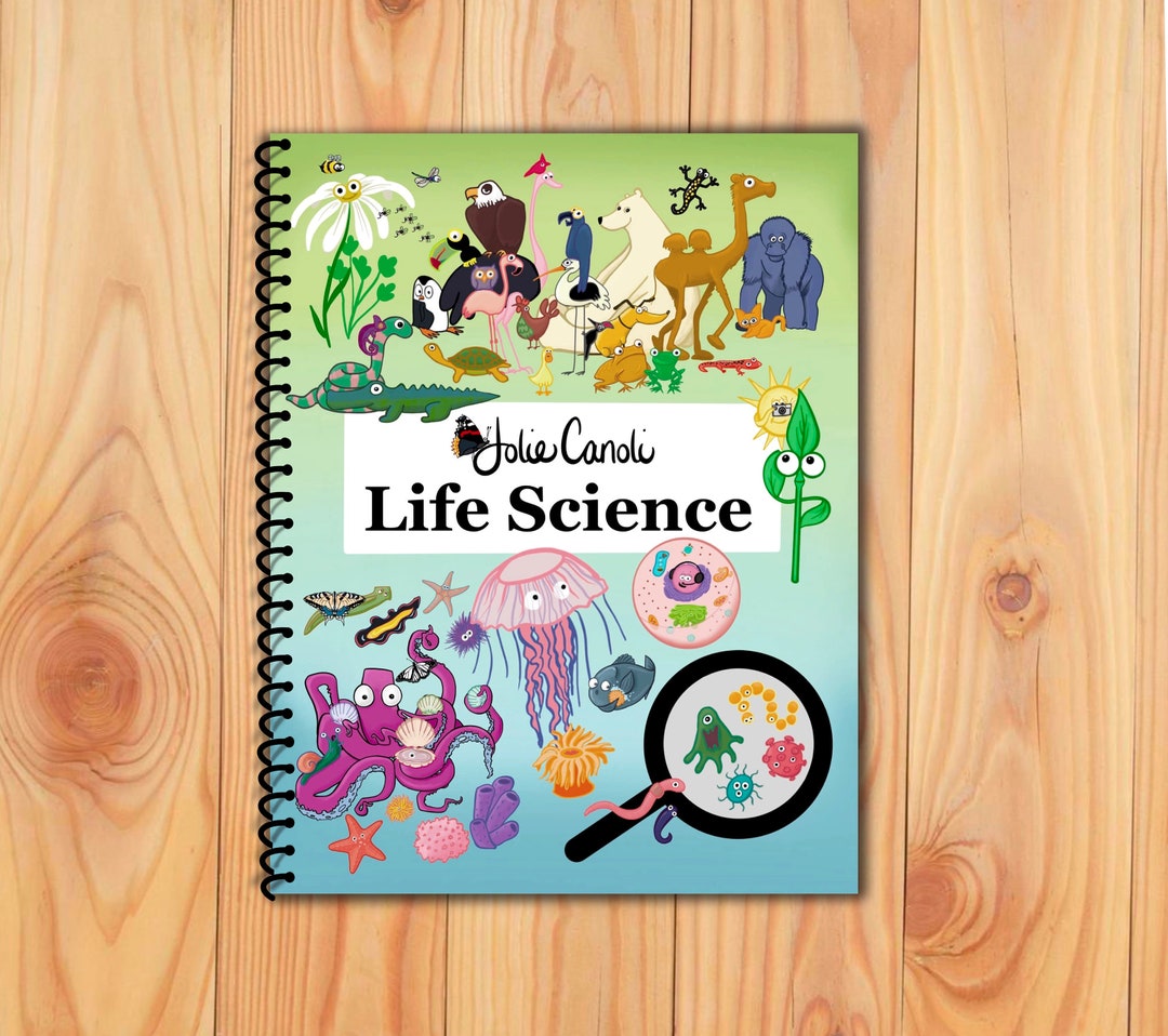 Elementary Life Science Workbook: Biology & Botany Basics for Kids ...