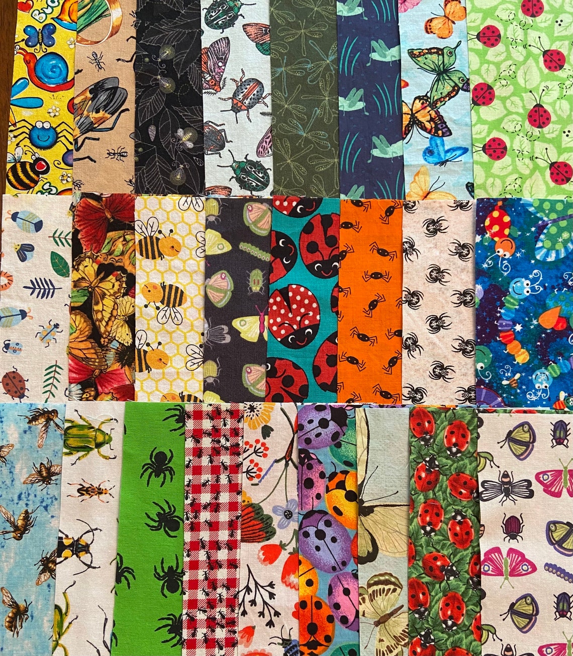 25 Bug Jar Quilt Rectangles FREE Pattern for a Bug Jar Quilt Block ...