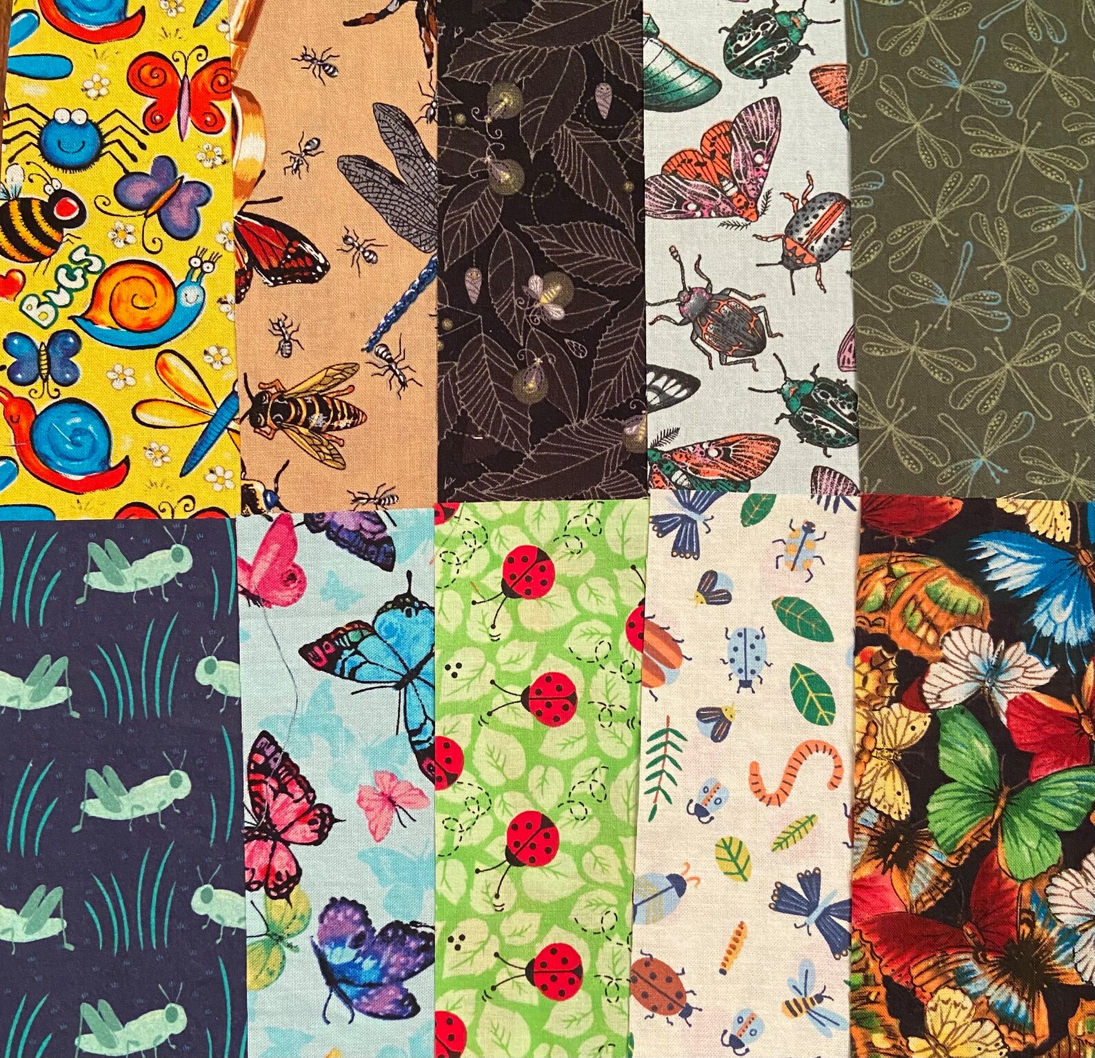 25 Bug Jar Quilt Rectangles FREE Pattern for a Bug Jar Quilt Block ...